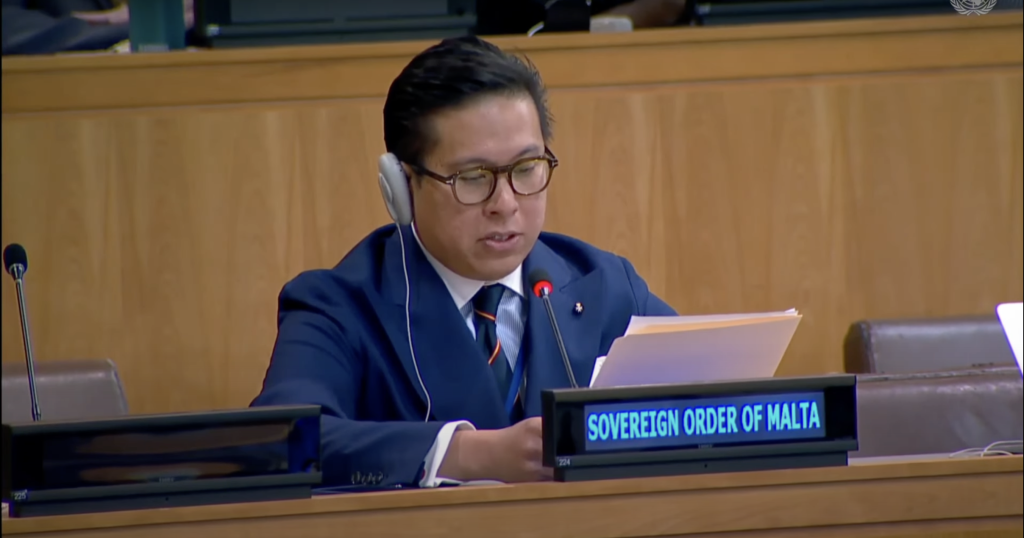 Counsellor Dr. Michael Espiritu Delivered a Statement on Safe Drinking Water and Sanitation as a ...